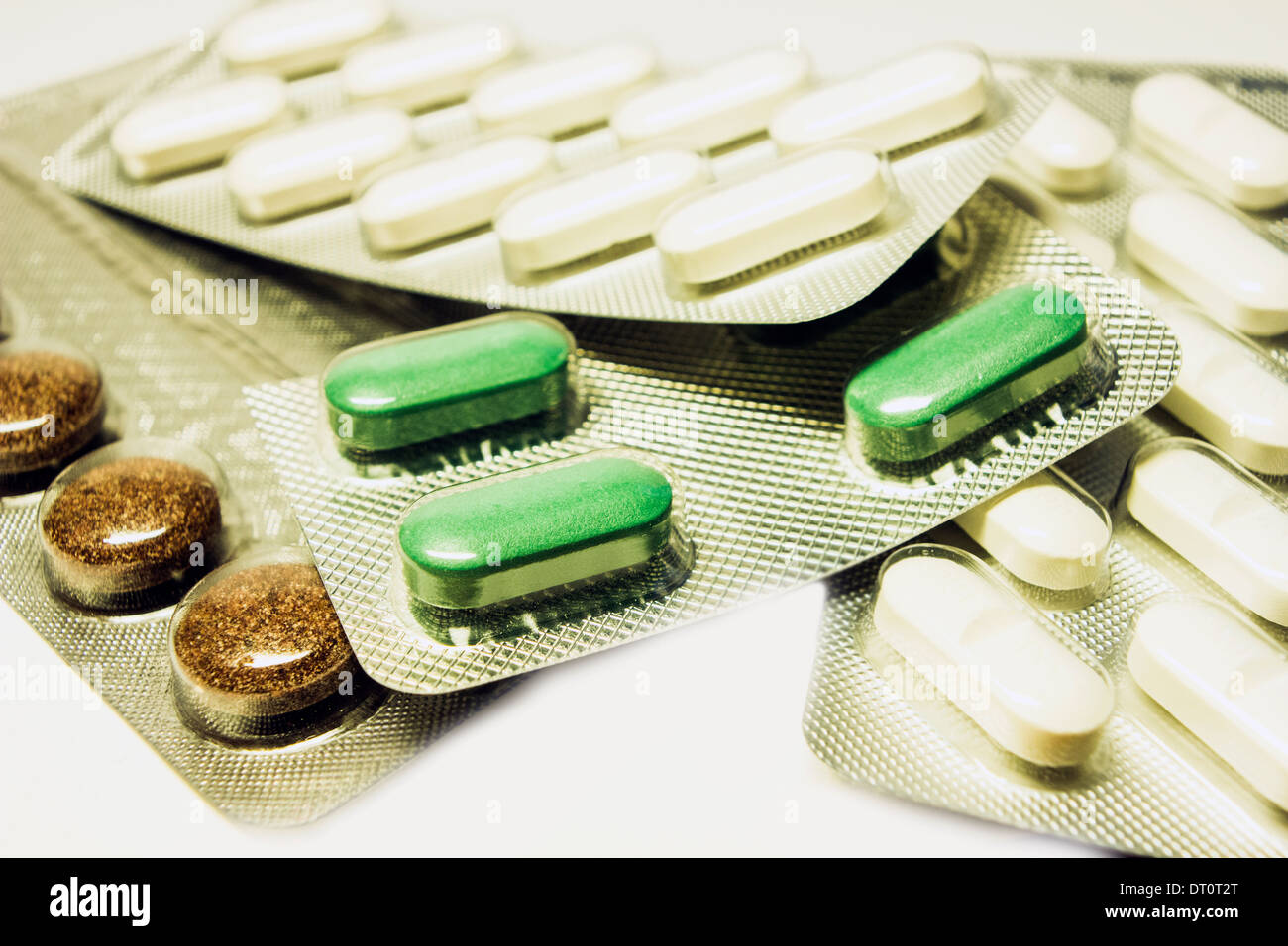 Assorted capsules hi-res stock photography and images - Alamy