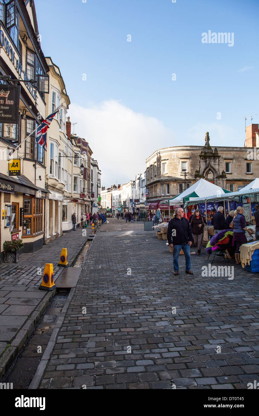Wells market place hi-res stock photography and images - Alamy