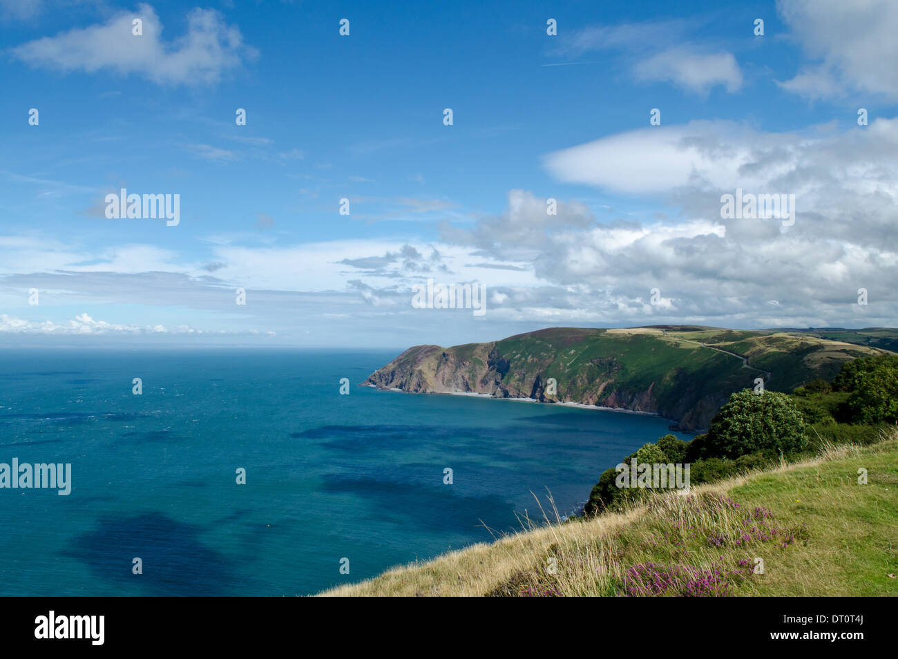 Countisbury hill lynmouth bay hi-res stock photography and images - Alamy