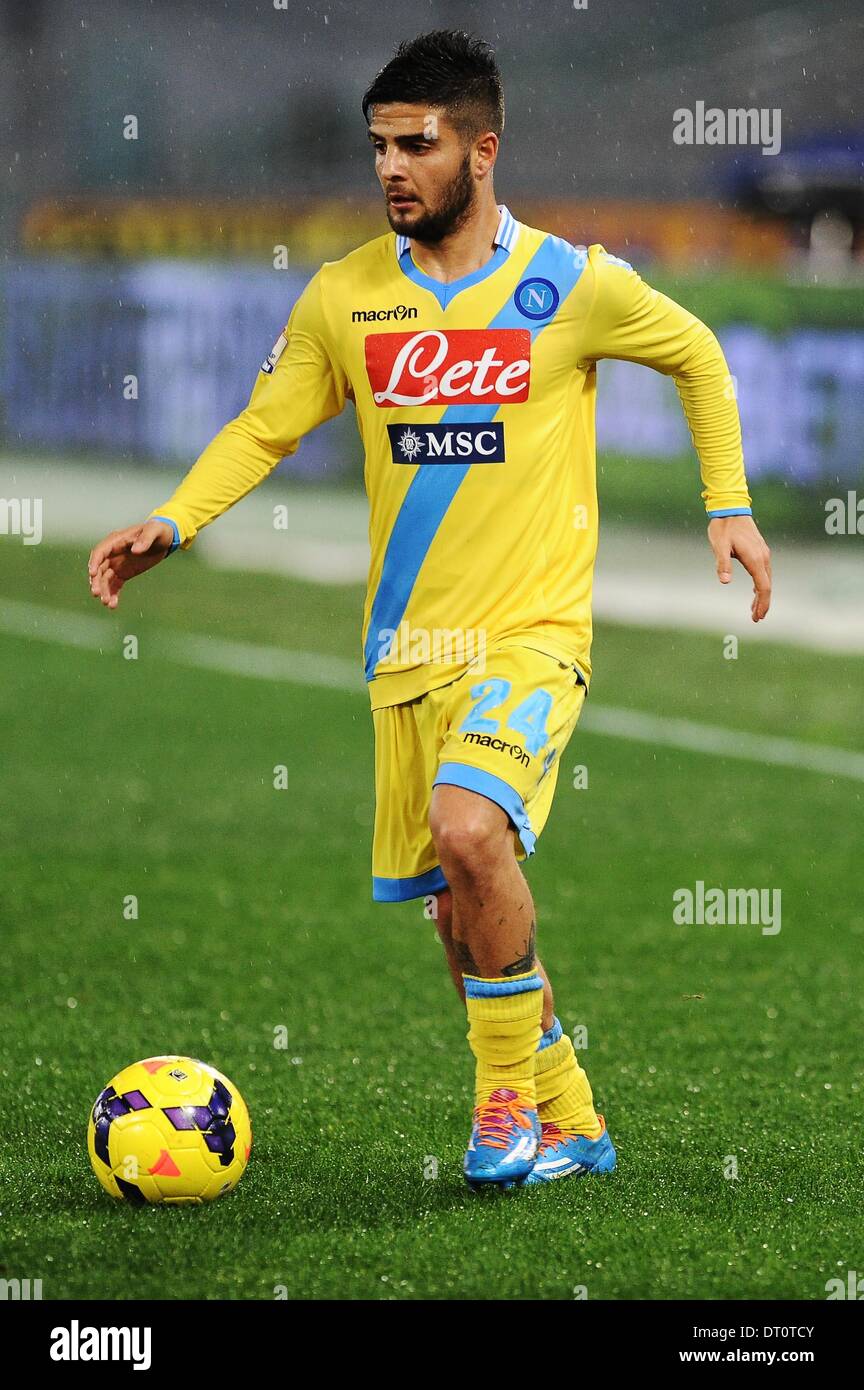 Lorenzo insigne in action during hi-res stock photography and images ...