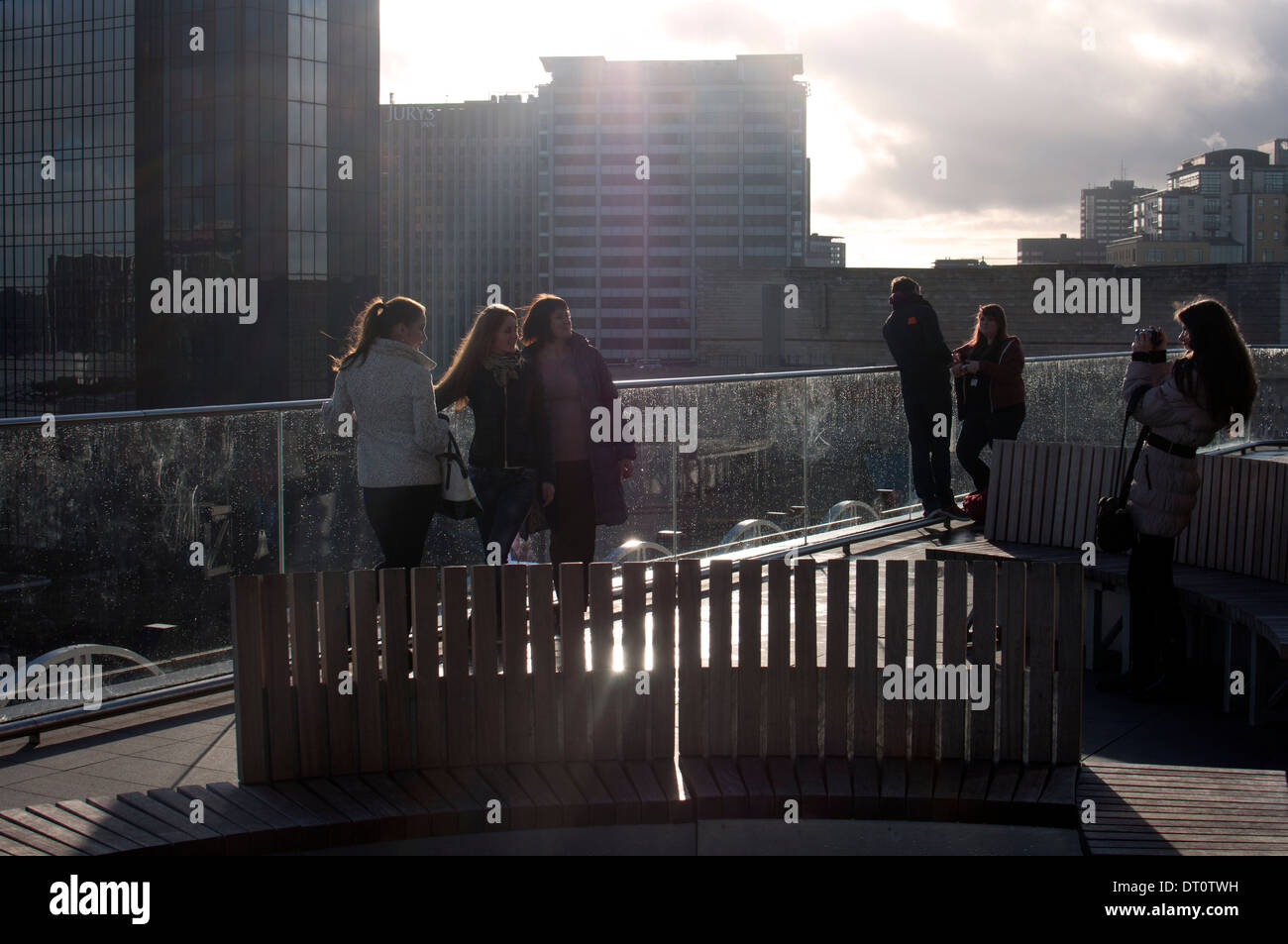 Birmingham library roof garden hi-res stock photography and images - Alamy
