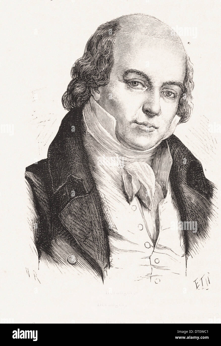 France portrait of beranger french engraving xix th century hi-res ... France portrait of beranger french engraving xix th century hi-res ...