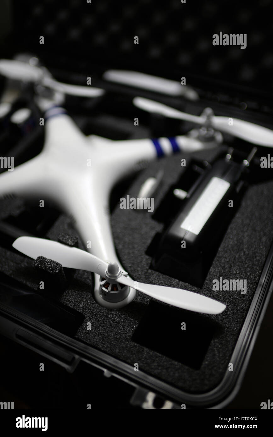 Phantom Drone in box Stock Photo - Alamy