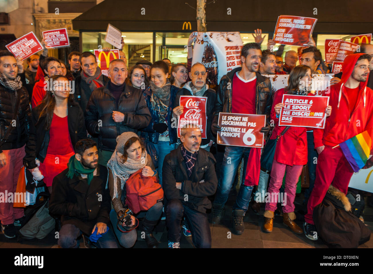 Crowd sidewalk men women street city urban front homosexual hi-res ...