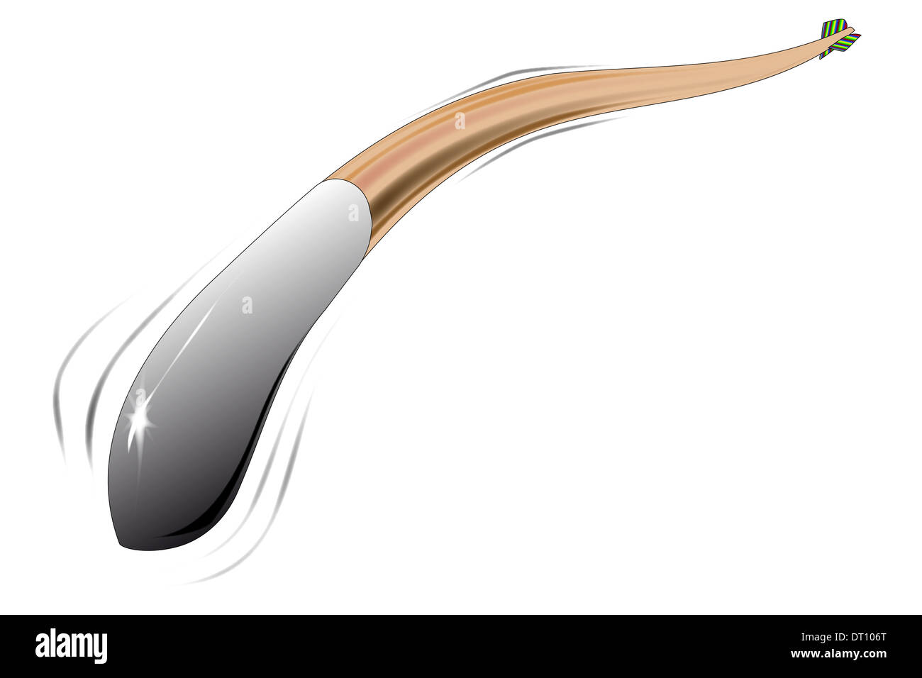 Arrow In Flight Bending