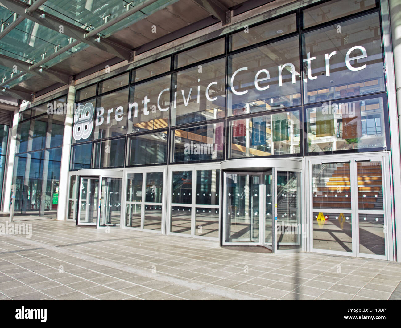 Brent Civic Centre, Wembley, London, England, United Kingdom Stock ...