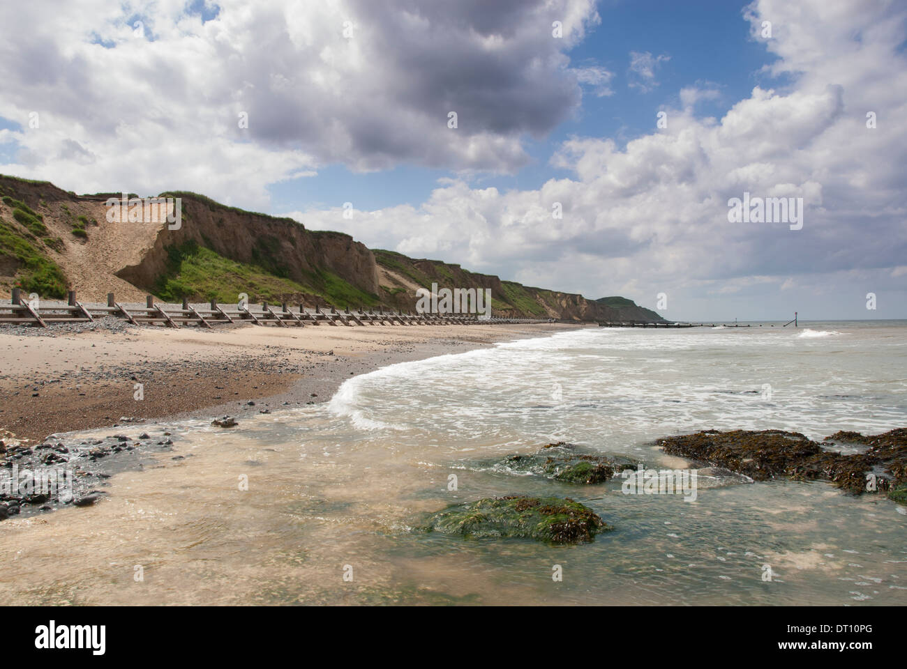 West runton glacial cliffs of the Pleistocene era Stock Photo - Alamy