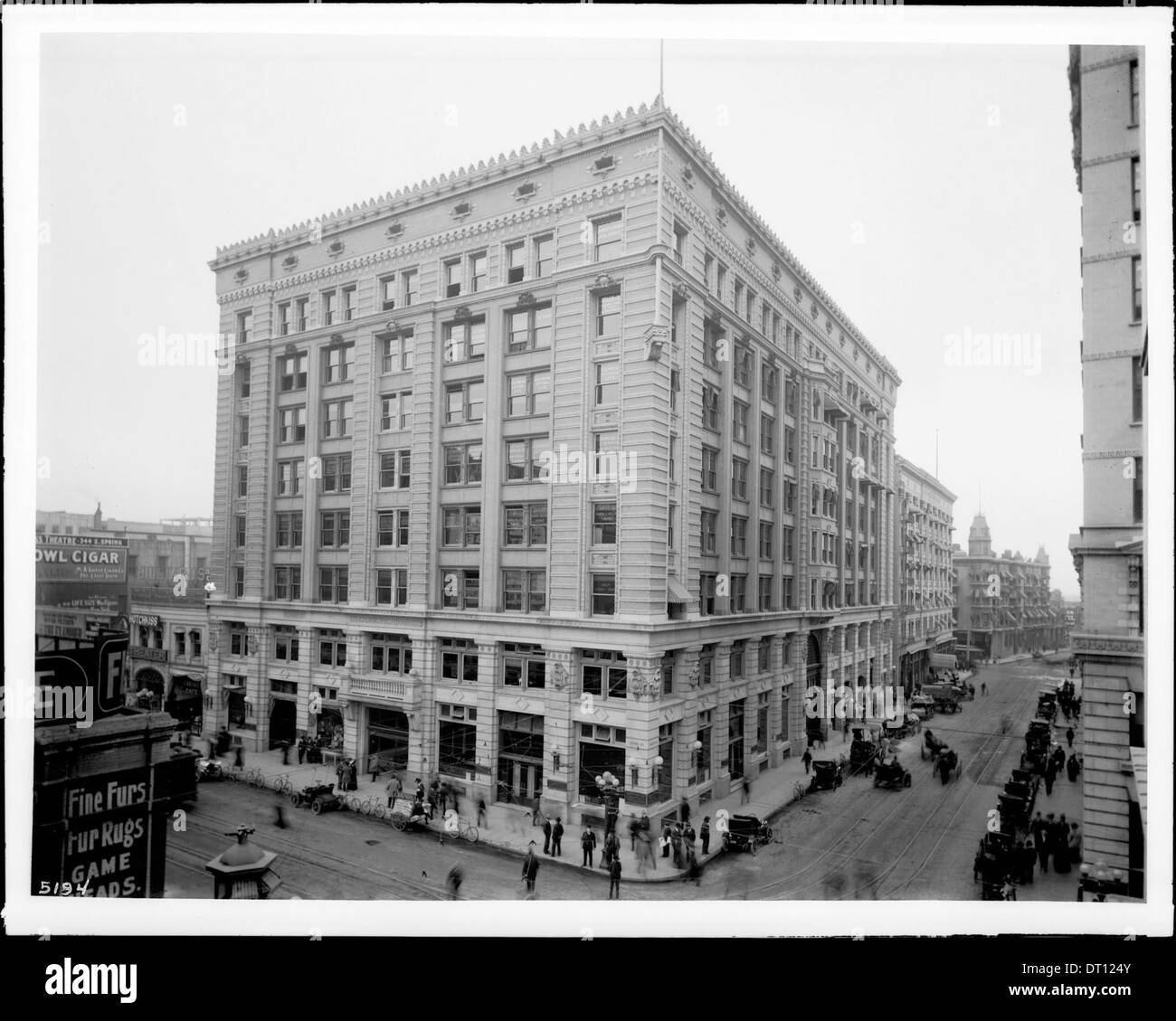 The photograph shows the external view of the Herman W. Hellman ...