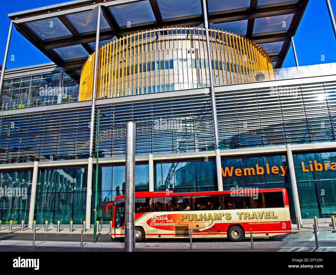 Wembley Library, London Borough of Brent, London, England, United ...