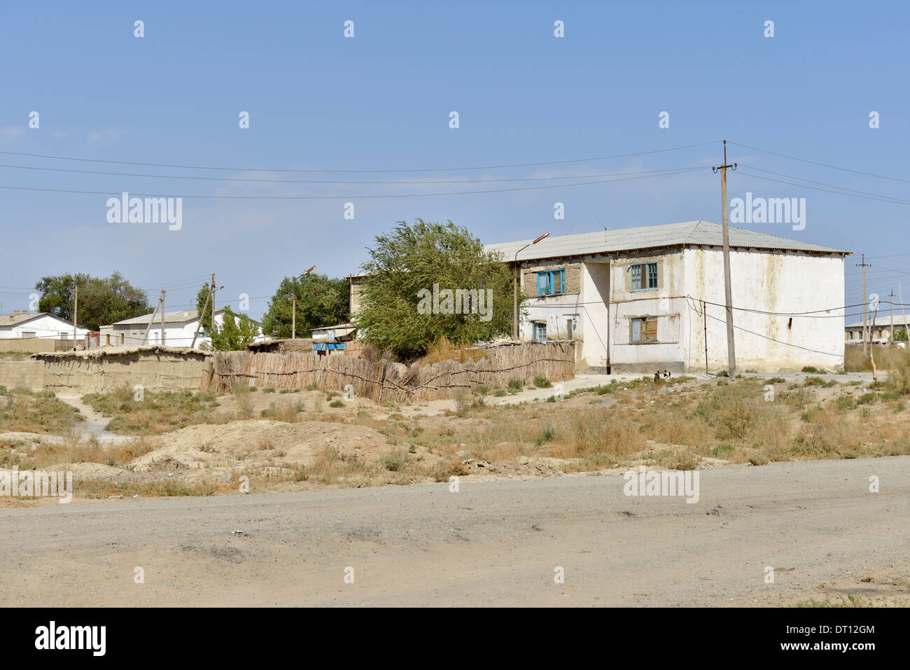 Street in Moynaq, Karakalpakstan, Uzbekistan Stock Photo - Alamy