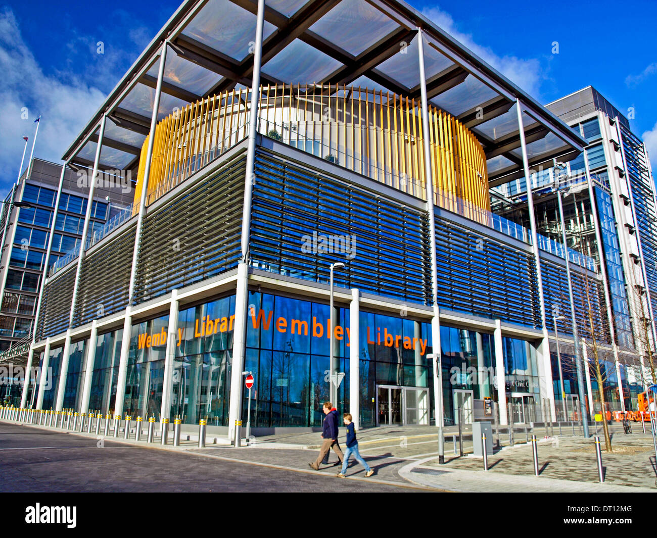 Wembley Library, London Borough of Brent, London, England, United ...