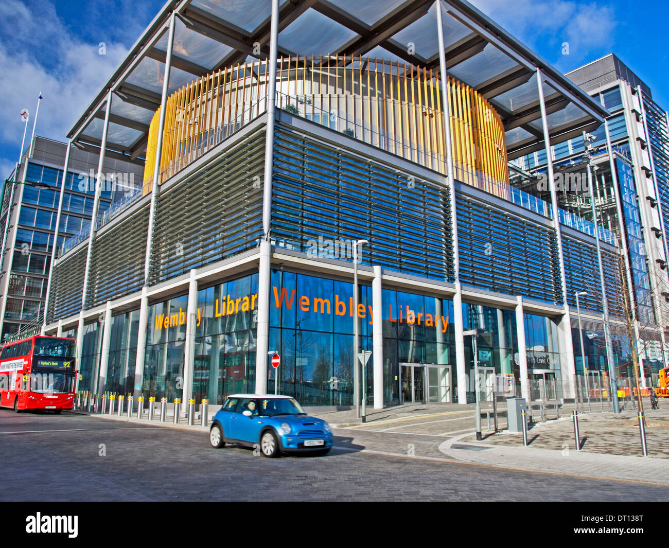 Wembley Library, London Borough of Brent, London, England, United ...