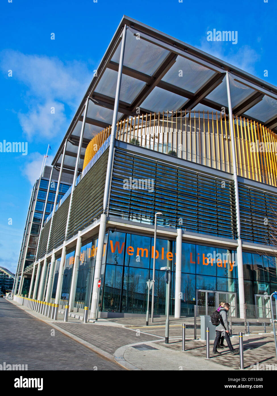Wembley Library, London Borough of Brent, London, England, United ...