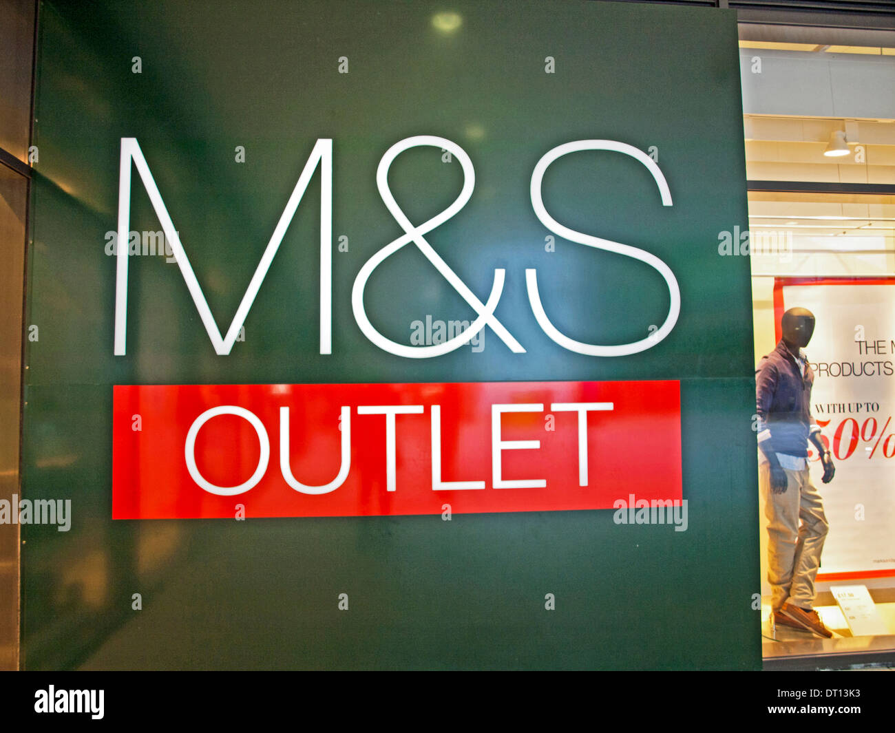 M&S Outlet at the London Designer Outlet, Wembley, London Borough of ...