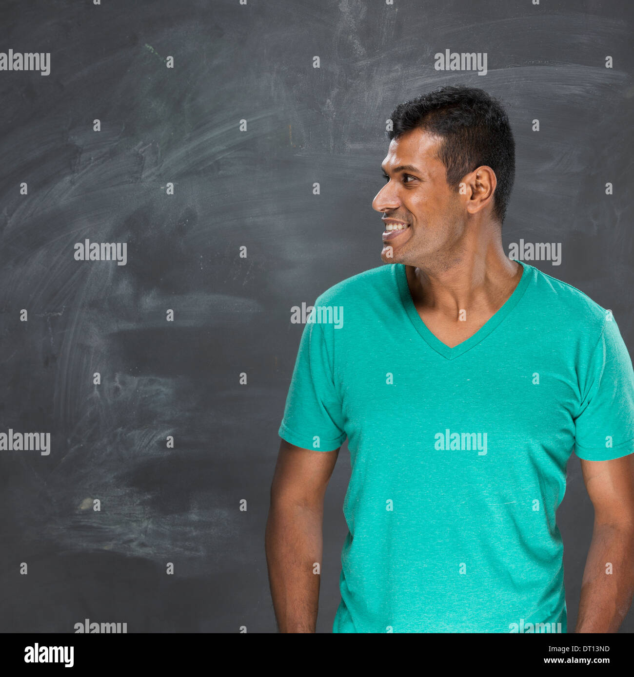 Indian man standing happy hi-res stock photography and images - Alamy