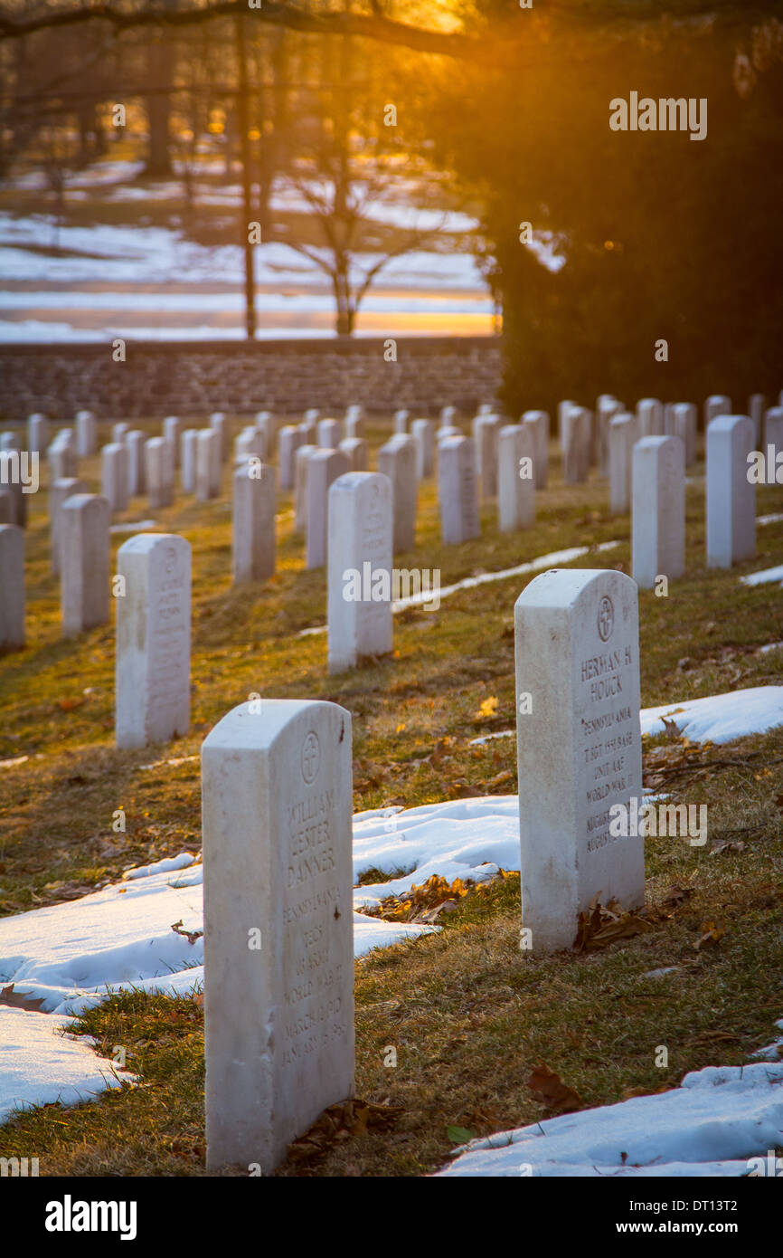 Gettysburg national military cemetery hi-res stock photography and ...