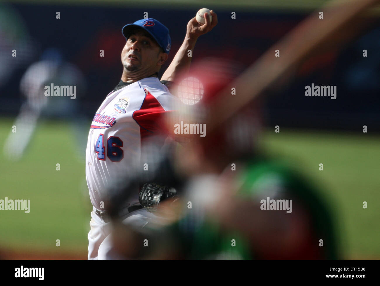 Margarita, Venezuela. 5th Feb, 2014. Dominican Republic's D'Angelo ...