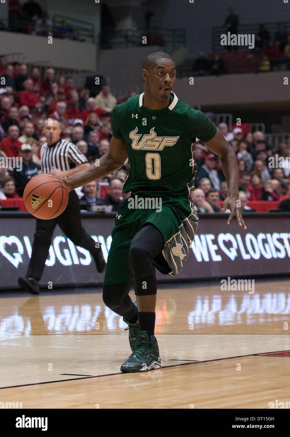 Cincinnati, OH, USA. 2nd Feb, 2014. South Florida Bulls guard Martino ...