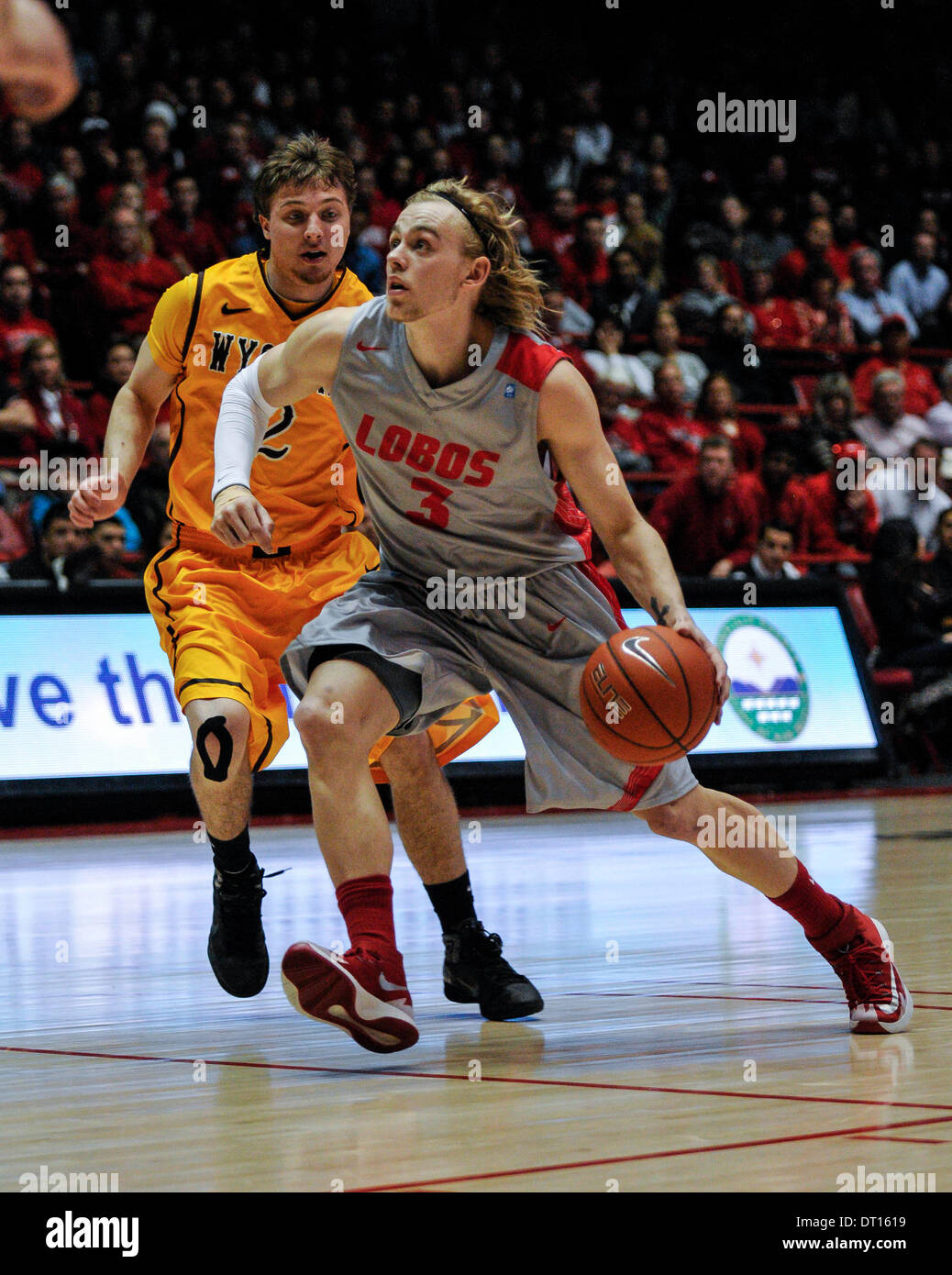 Albuquerque, New Mexico. 5th Feb, 2014. New Mexico Lobos guard Hugh ...