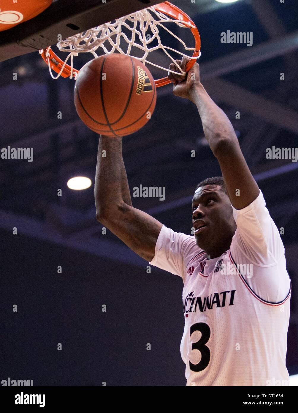 Cincinnati, OH, USA. 2nd Feb, 2014. Cincinnati Bearcats forward ...