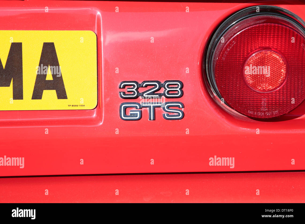 Magnum Pi Ferrari License Plate