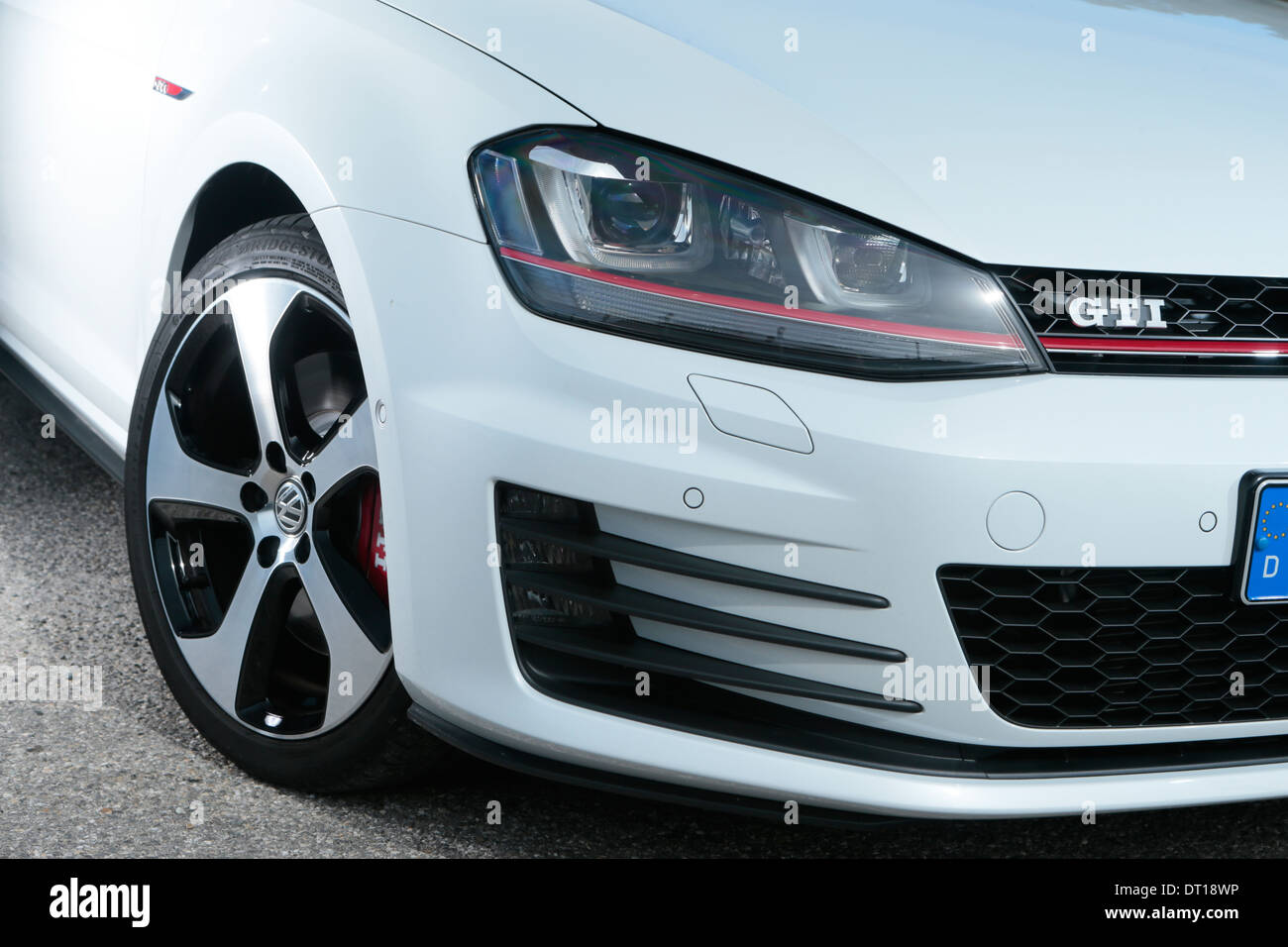 2013 Golf GTI, new Golf GTI, MK7 Stock Photo - Alamy