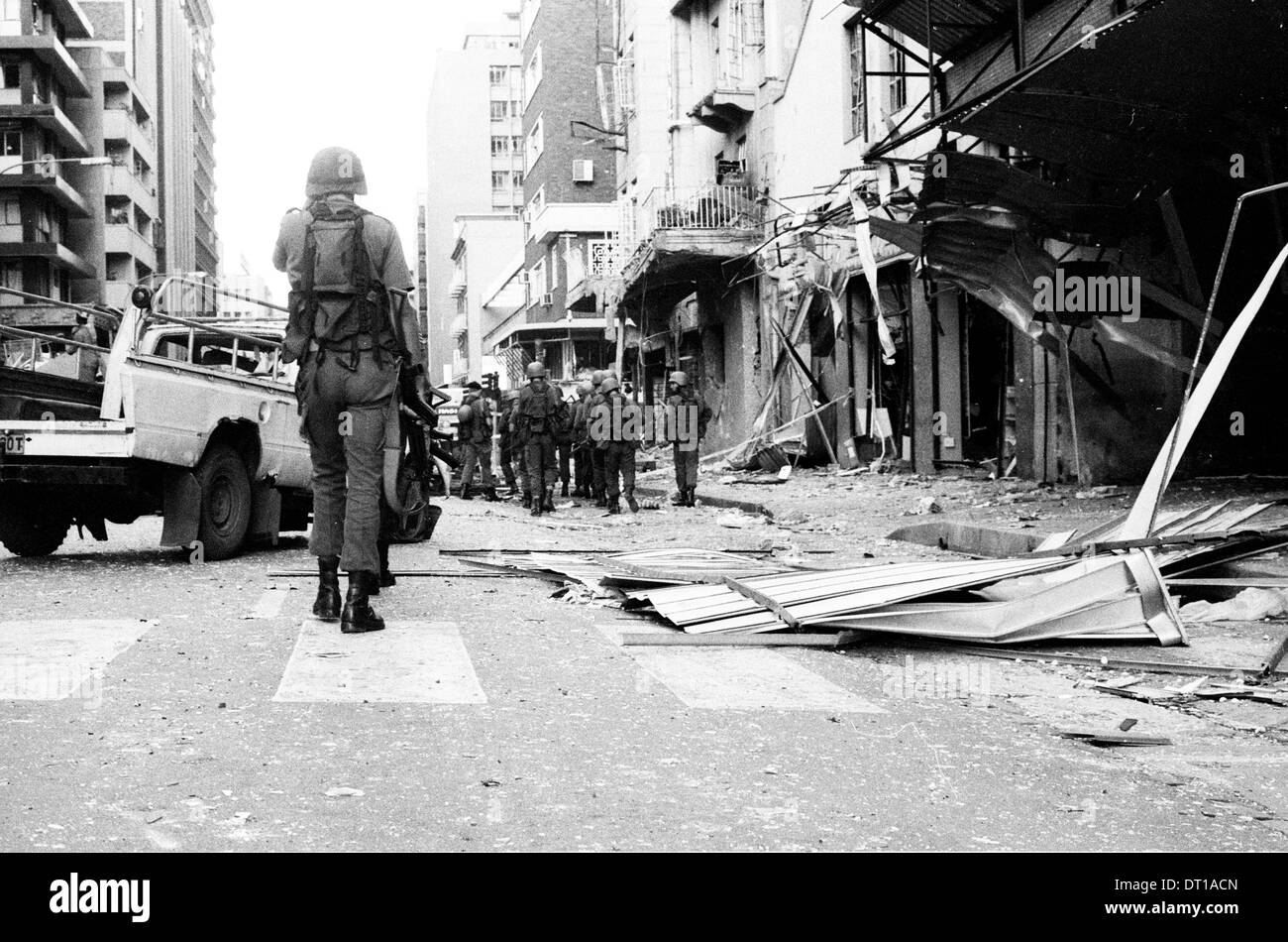 SHELL HOUSE BOMBING. Right Wing Bombers detonated car bombs outside ...