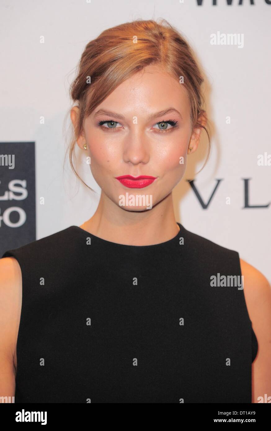 New York, NY, USA. 5th Feb, 2014. Karlie Kloss at arrivals for amfAR ...