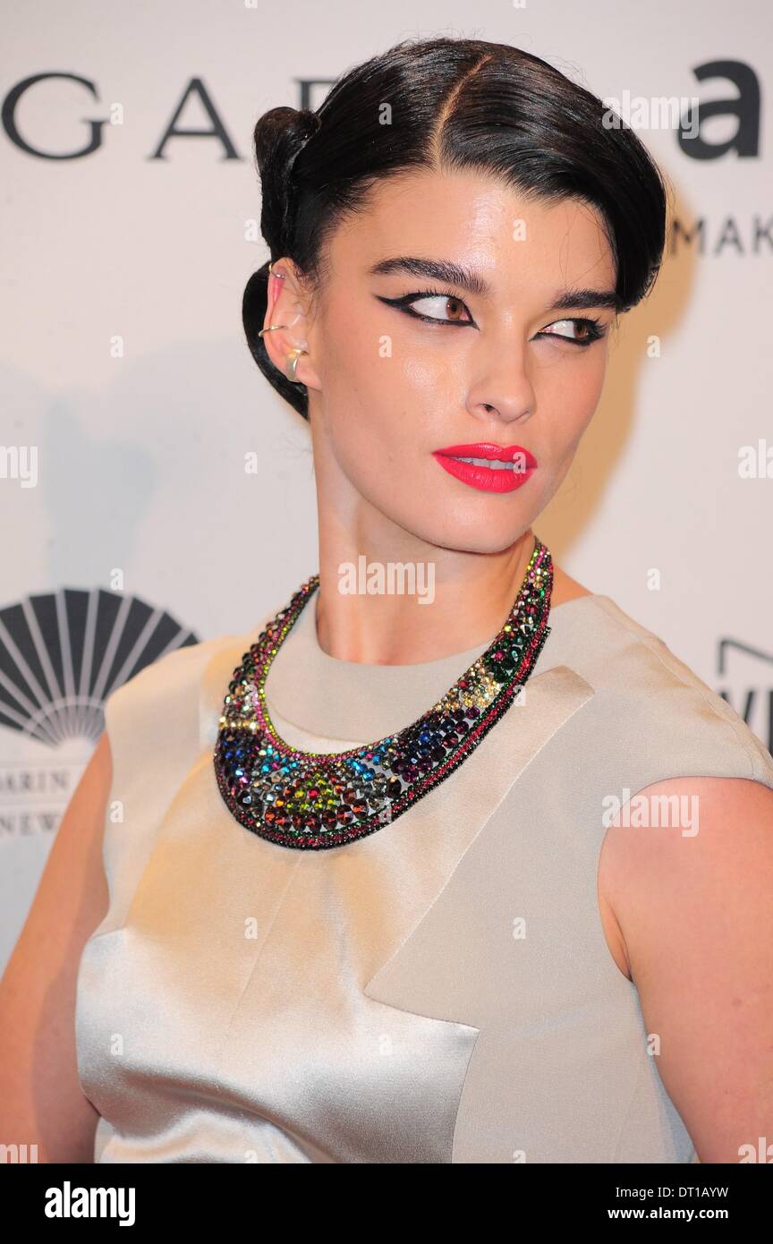 New York, NY, USA. 5th Feb, 2014. Crystal Renn at arrivals for amfAR ...