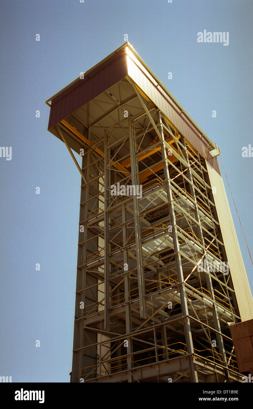 ipjr09986236 november 2005 Helium Test Facility Tower at the Pelendaba ...