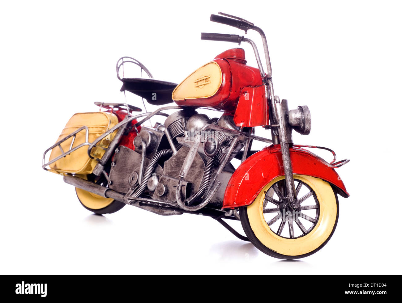 Model of a motorbike cutout Stock Photo - Alamy