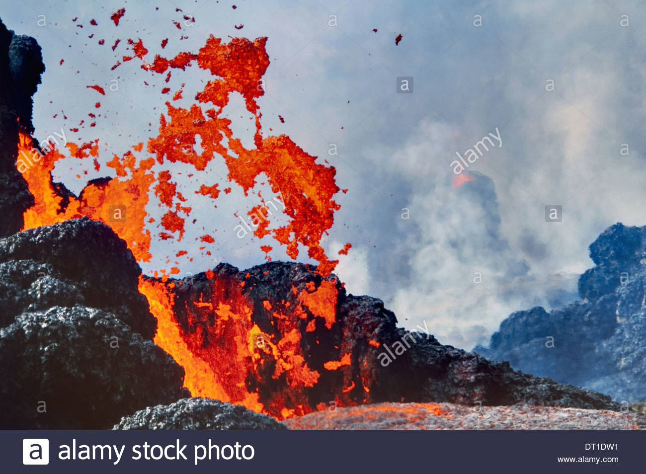 Lava Volcano Plant High Resolution Stock Photography and Images - Alamy