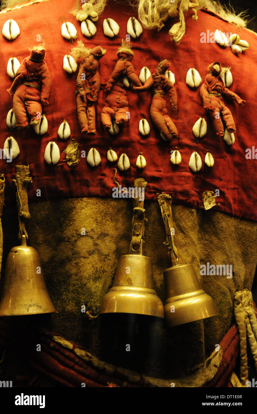 The collection of shaman's costume gathered in 1920-30s represents ...