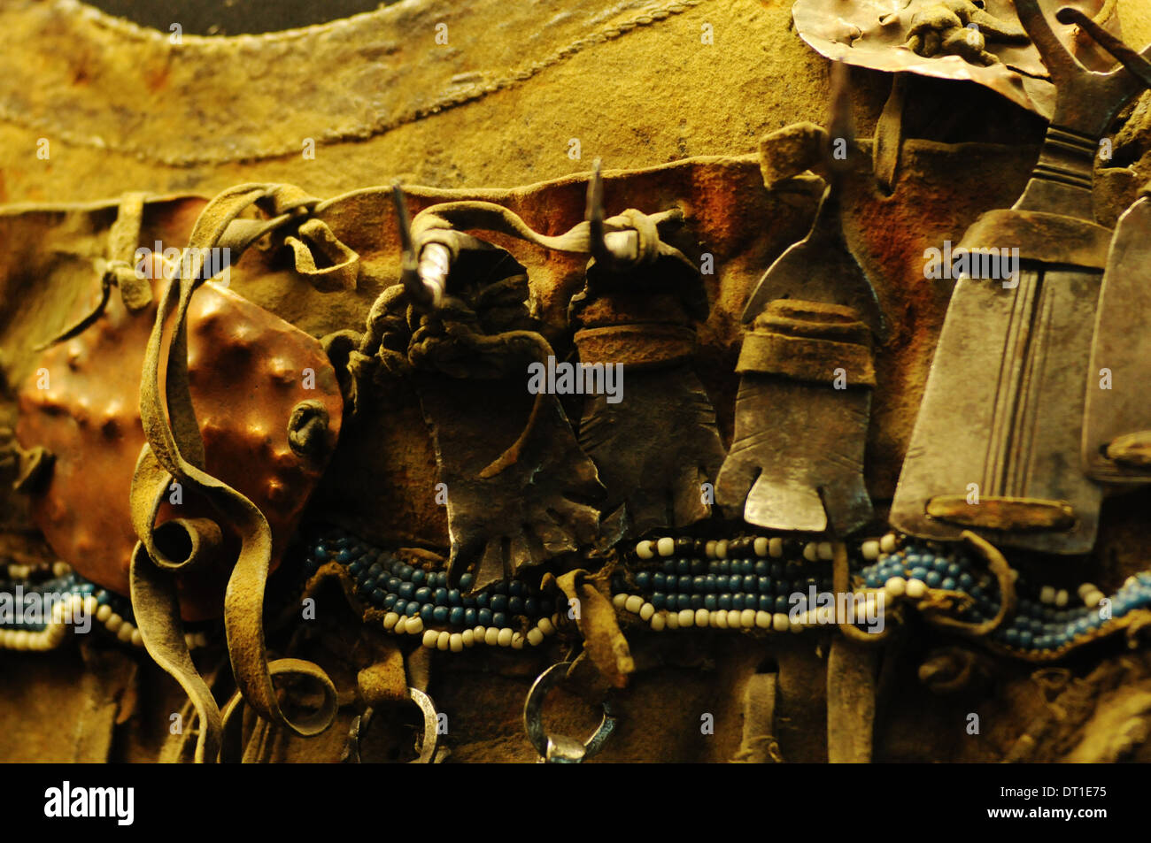 The collection of shaman's costume gathered in 1920-30s represents ...