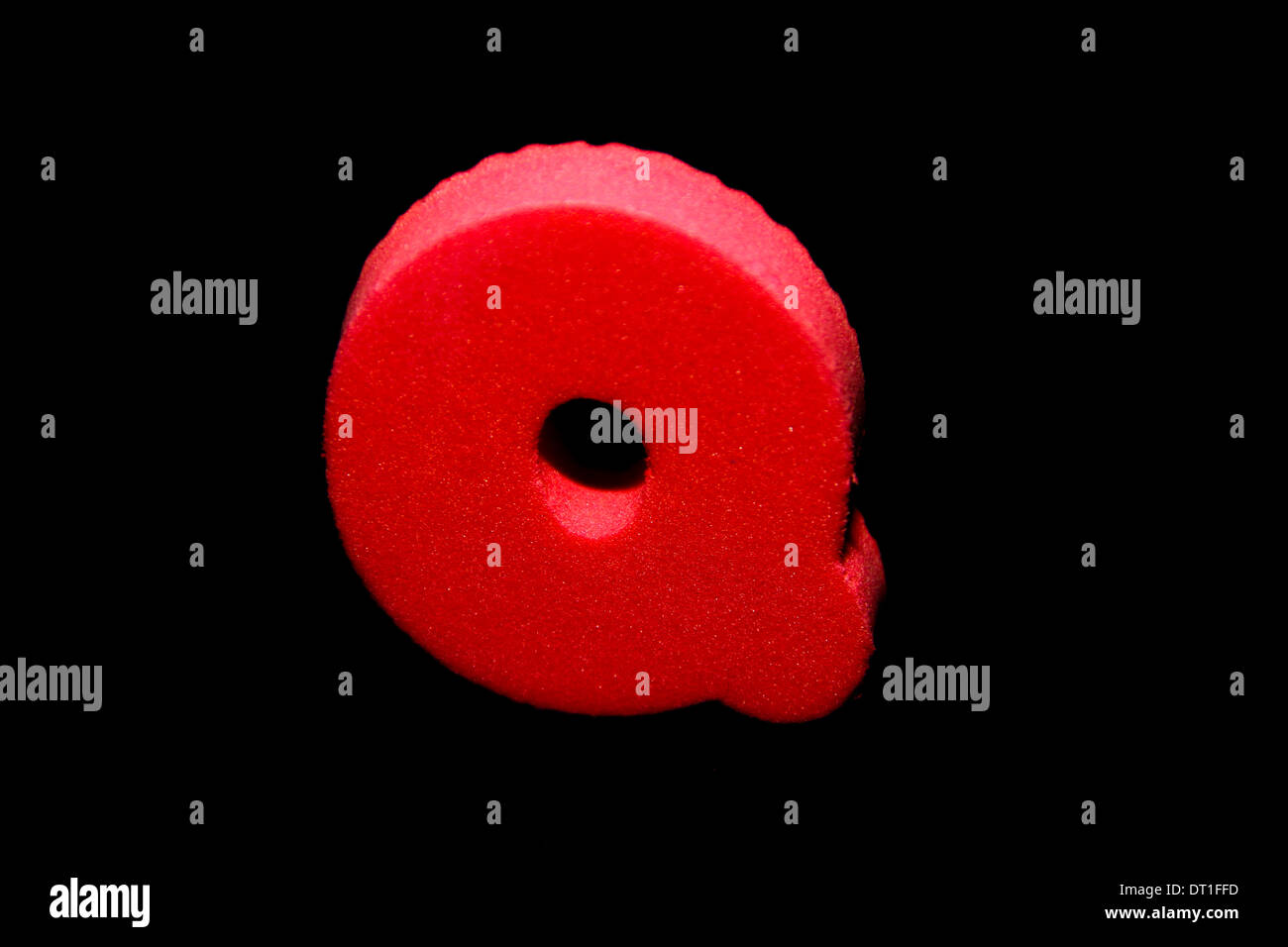 Capital letter Q Stock Photo - Alamy