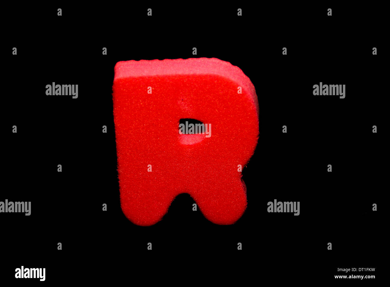 Capital letter R Stock Photo - Alamy