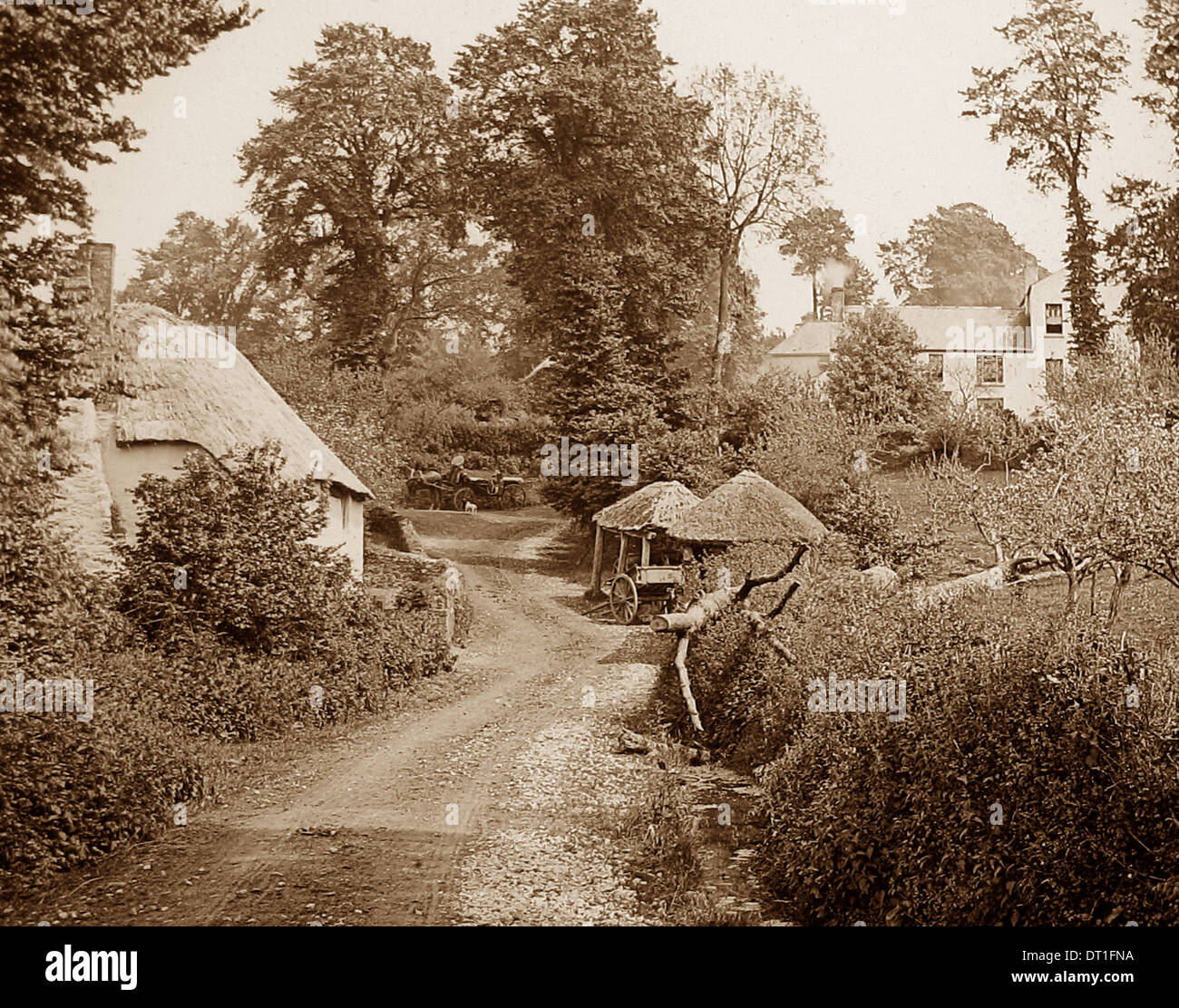 High Gabwell Stokeinteignhead Victorian period Stock Photo - Alamy