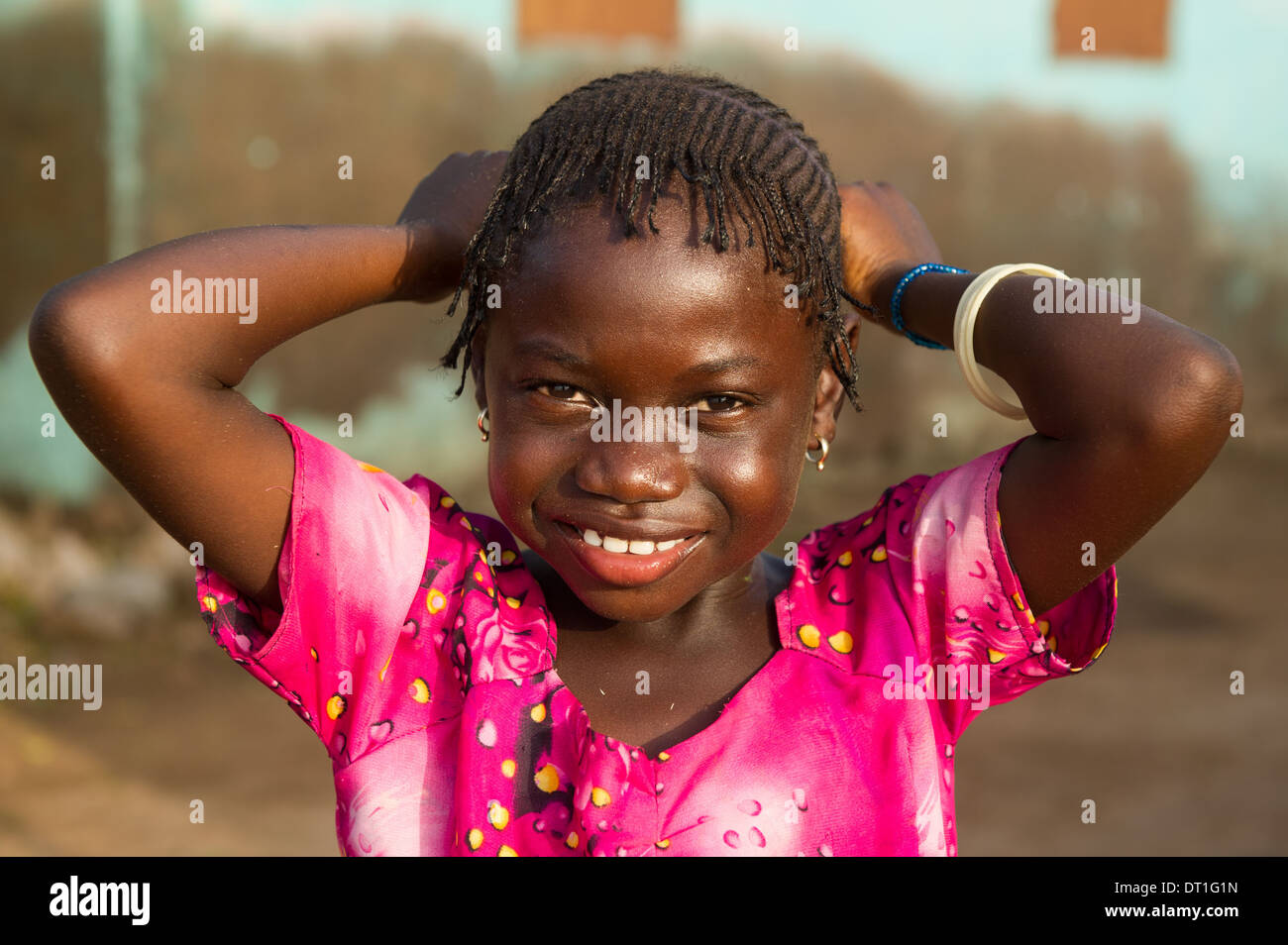 Gambian girls hi-res stock photography and images - Alamy