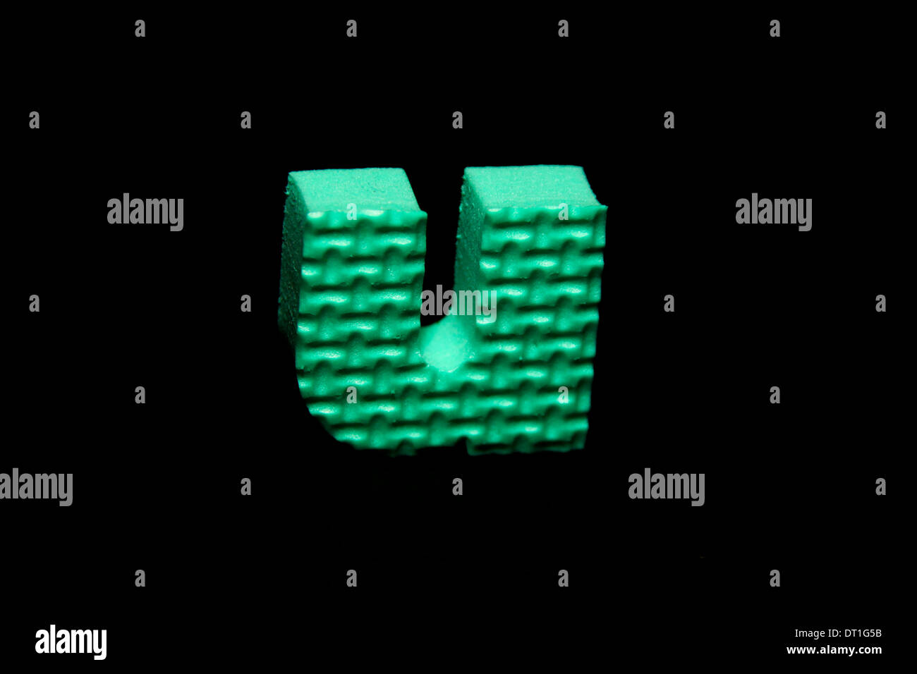 Lowercase letter u Stock Photo - Alamy