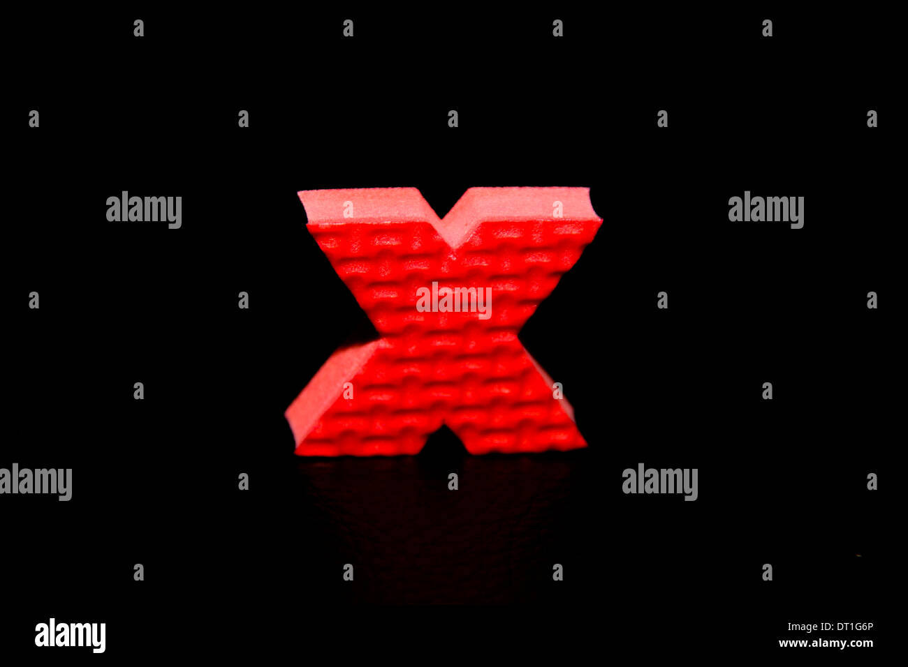 Lowercase letter x Stock Photo - Alamy