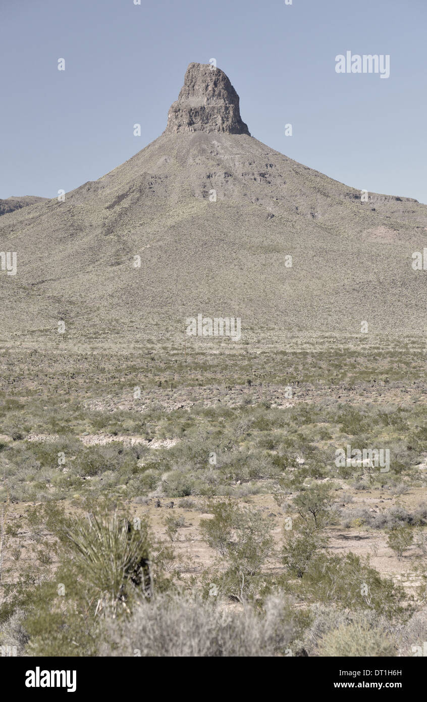'the Witch's Teat' rock formation near Kingman, Arizona, along old ...