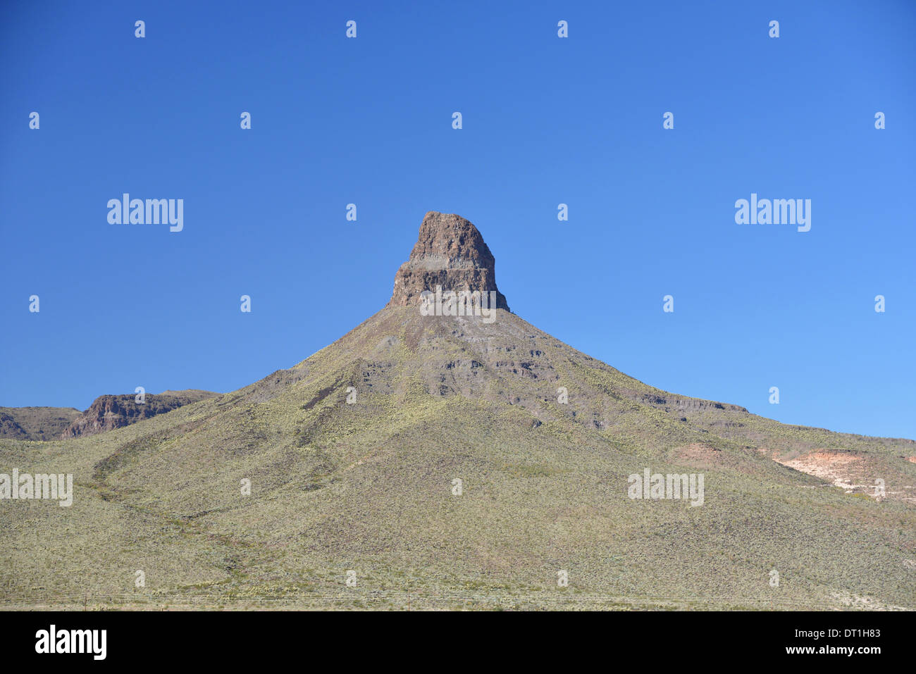 'the Witch's Teat' rock formation near Kingman, Arizona, along old ...