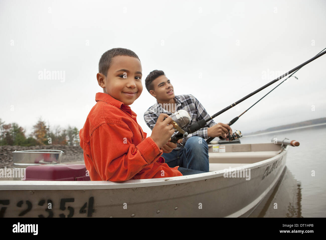 Two fishing boat hi-res stock photography and images - Alamy
