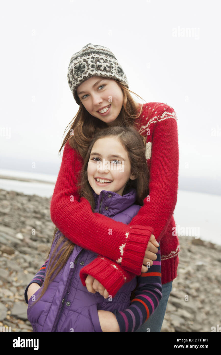 Girls looking at a camera hi-res stock photography and images - Alamy