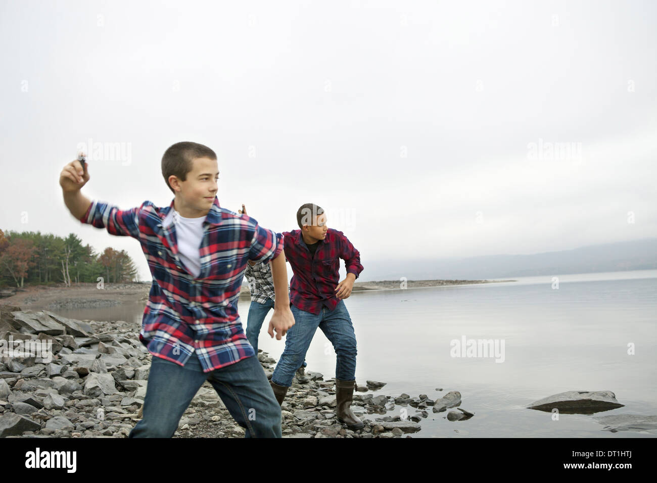 Throwing Pebbles High Resolution Stock Photography and Images - Alamy