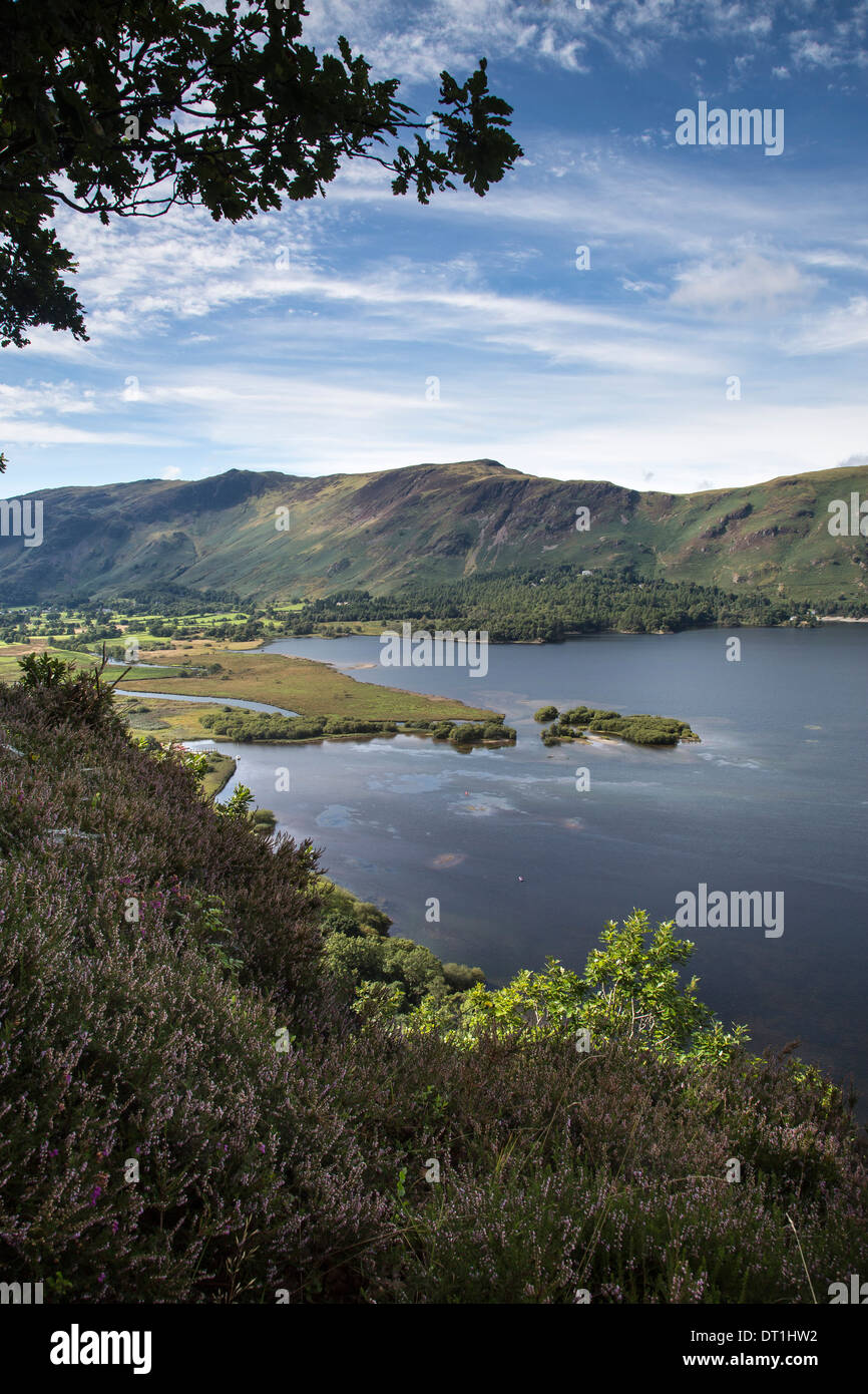 Surprise View over Derwentwater, Lake District National Park Stock ...