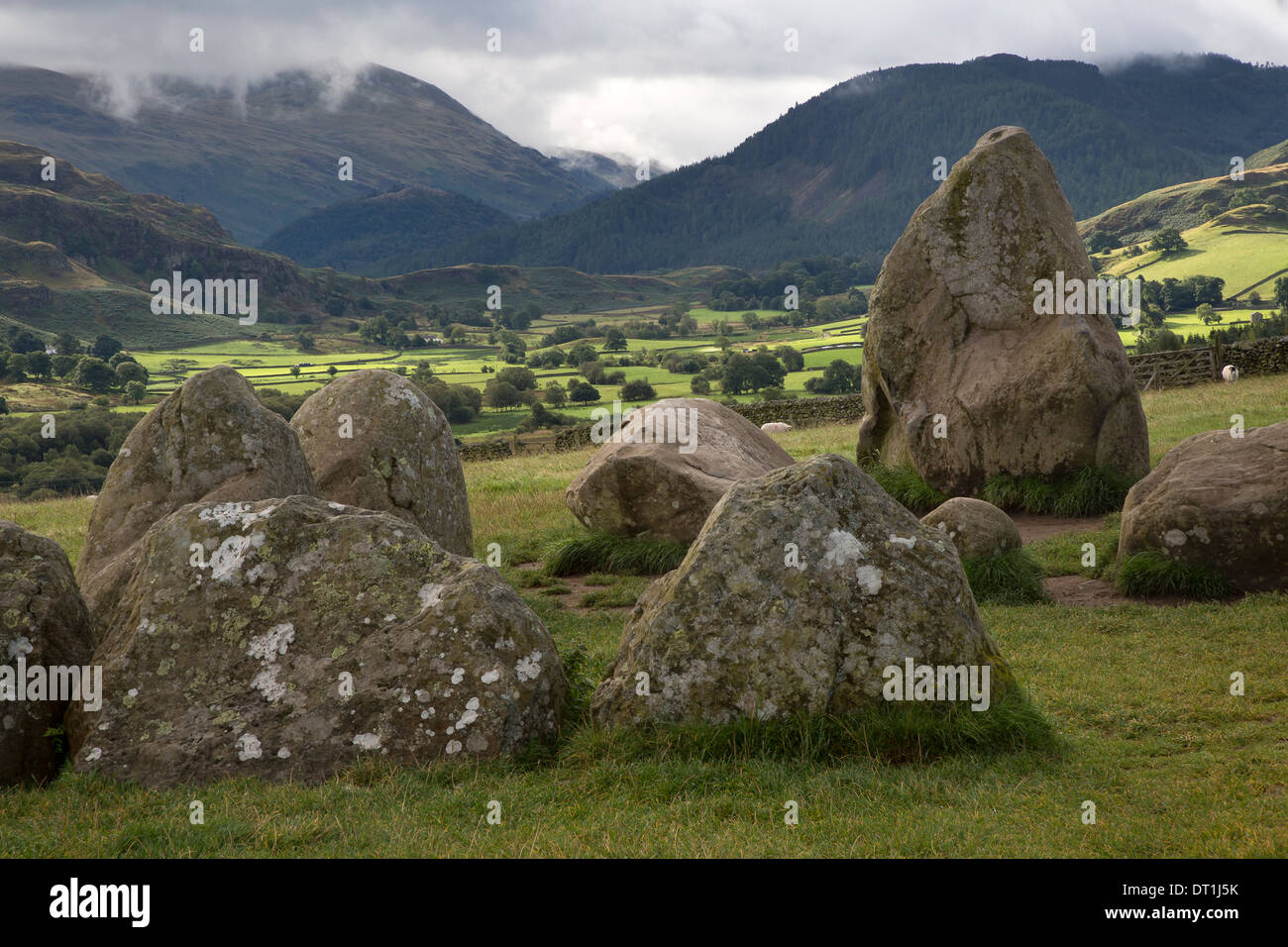 Castlerigg Stone Circle, Lake District, Cumbria Stock Photo - Alamy