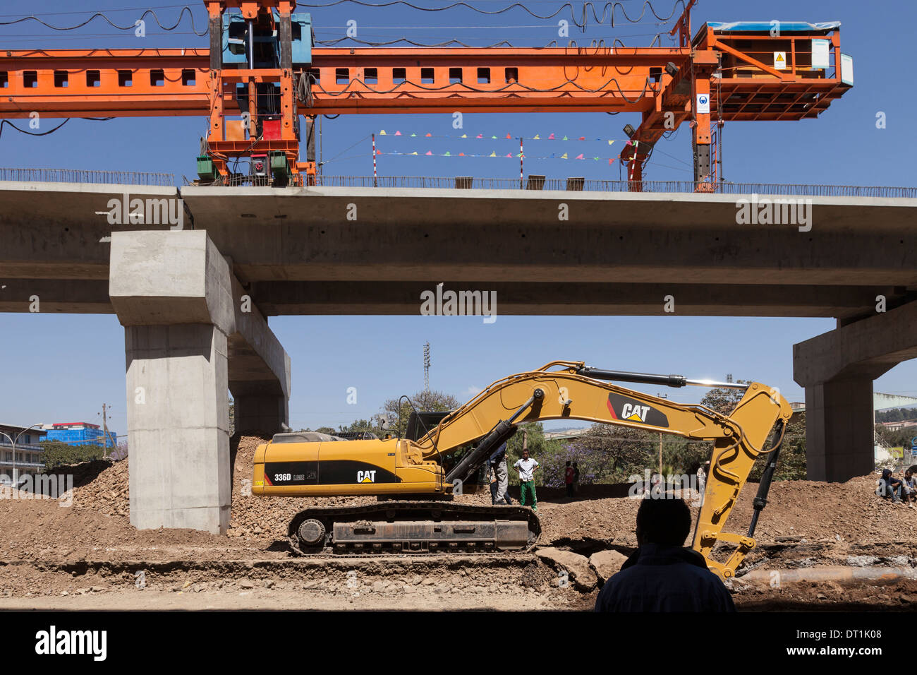 New Construction, Central Addis Ababa, Ethiopia Stock Photo - Alamy
