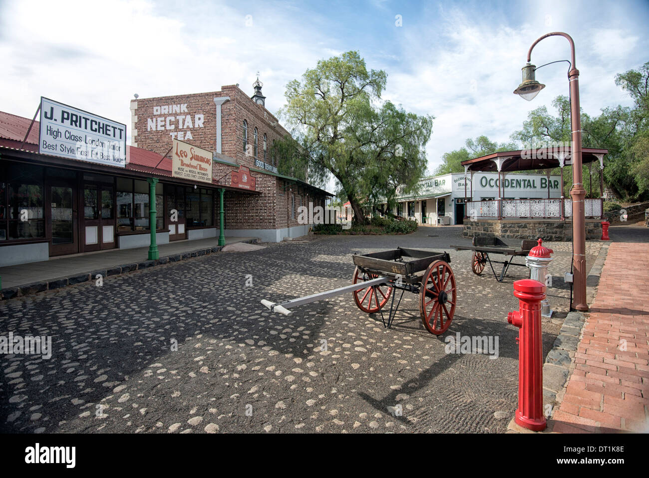 Victorian Kimberley, many of the buildings were relocated to the Big ...