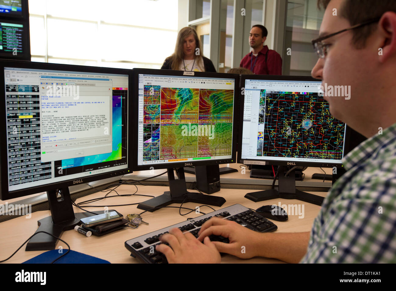 Jonathan Kurtz, forecaster and meteorologist at the National Weather ...